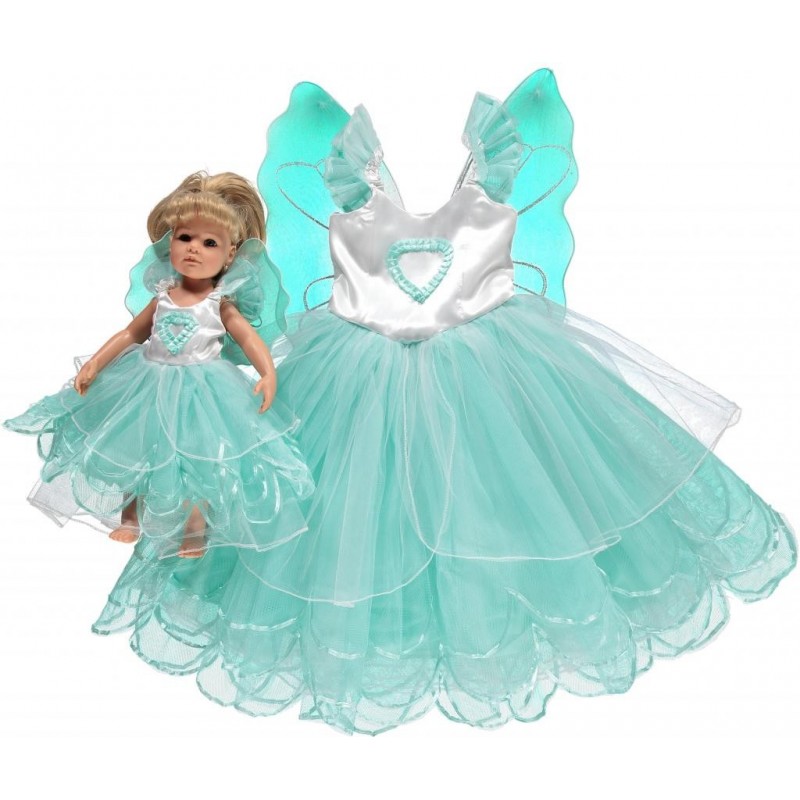 girls princess gown green luxury designer party carnival dance show ...
