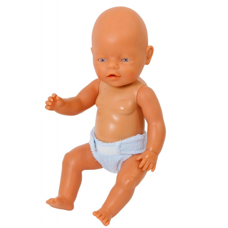 dolls boy nappies blue two pack baby born reusable towelling